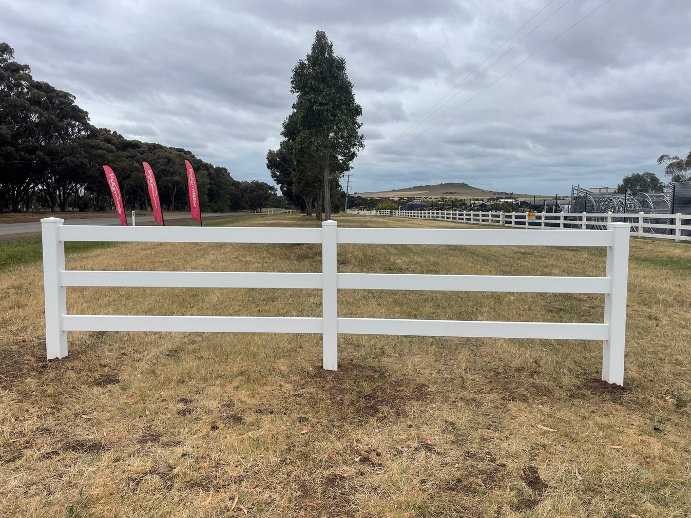 PVC Rural Fence - Three Rails Only – Variety Fencing & Farm Supplies