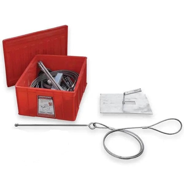 End Assembly 50NB Stay & Fitting Kit NO POST Rotech – Variety Fencing ...